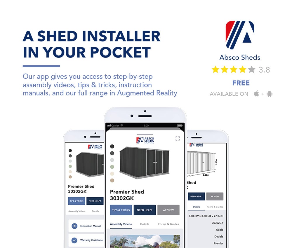 Absco Sheds – Garden Sheds & Outdoor Structures